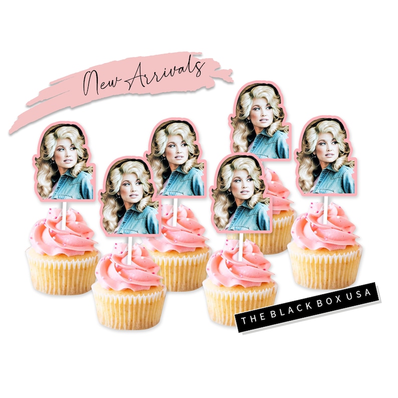 Dolly Color Pop-out Birthday Party Supplies I Cake Topper With Happy ...