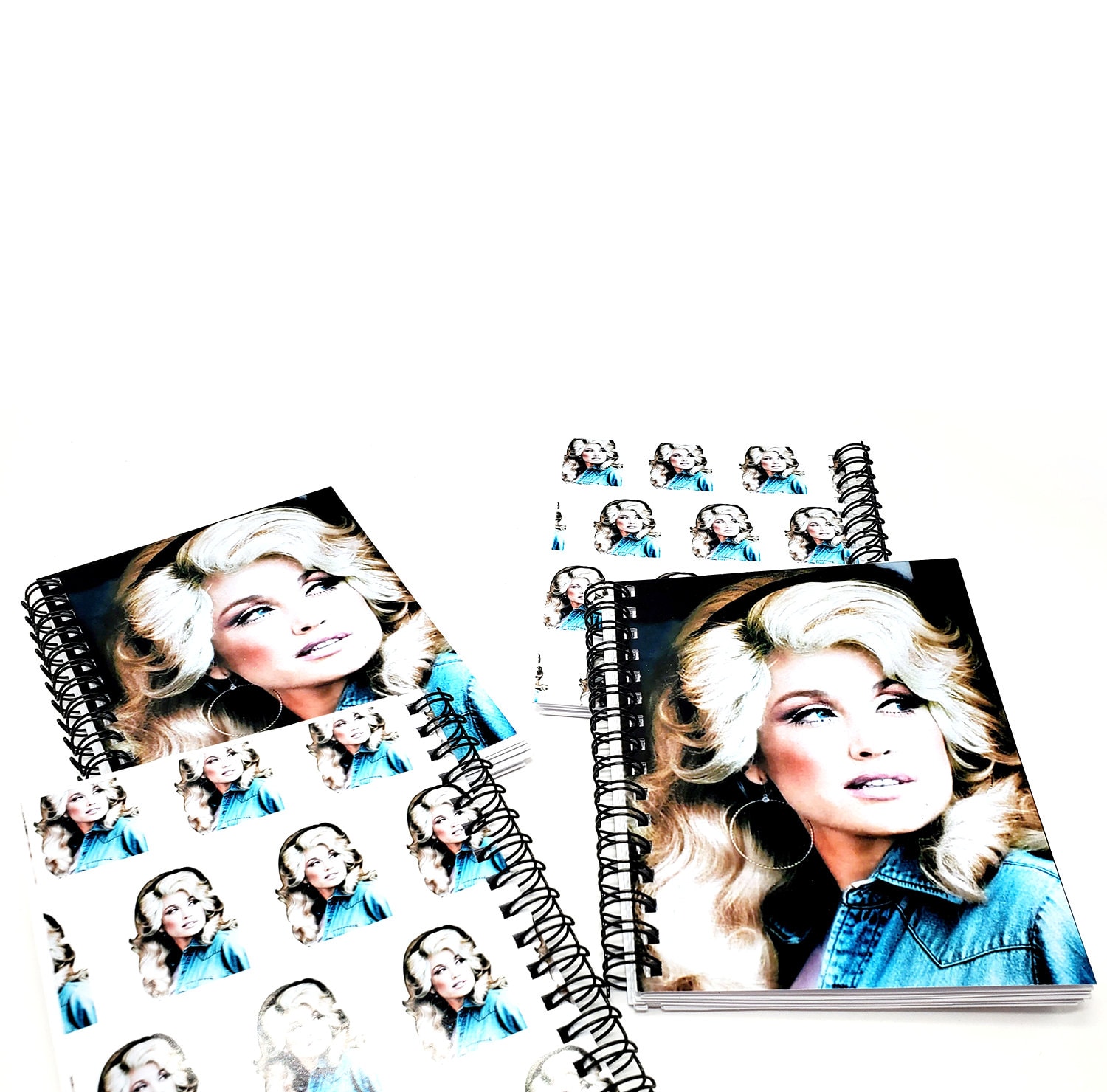 Dolly Parton Vintage Color Spiral Notebook Set of 4 Spiral Journal ...
