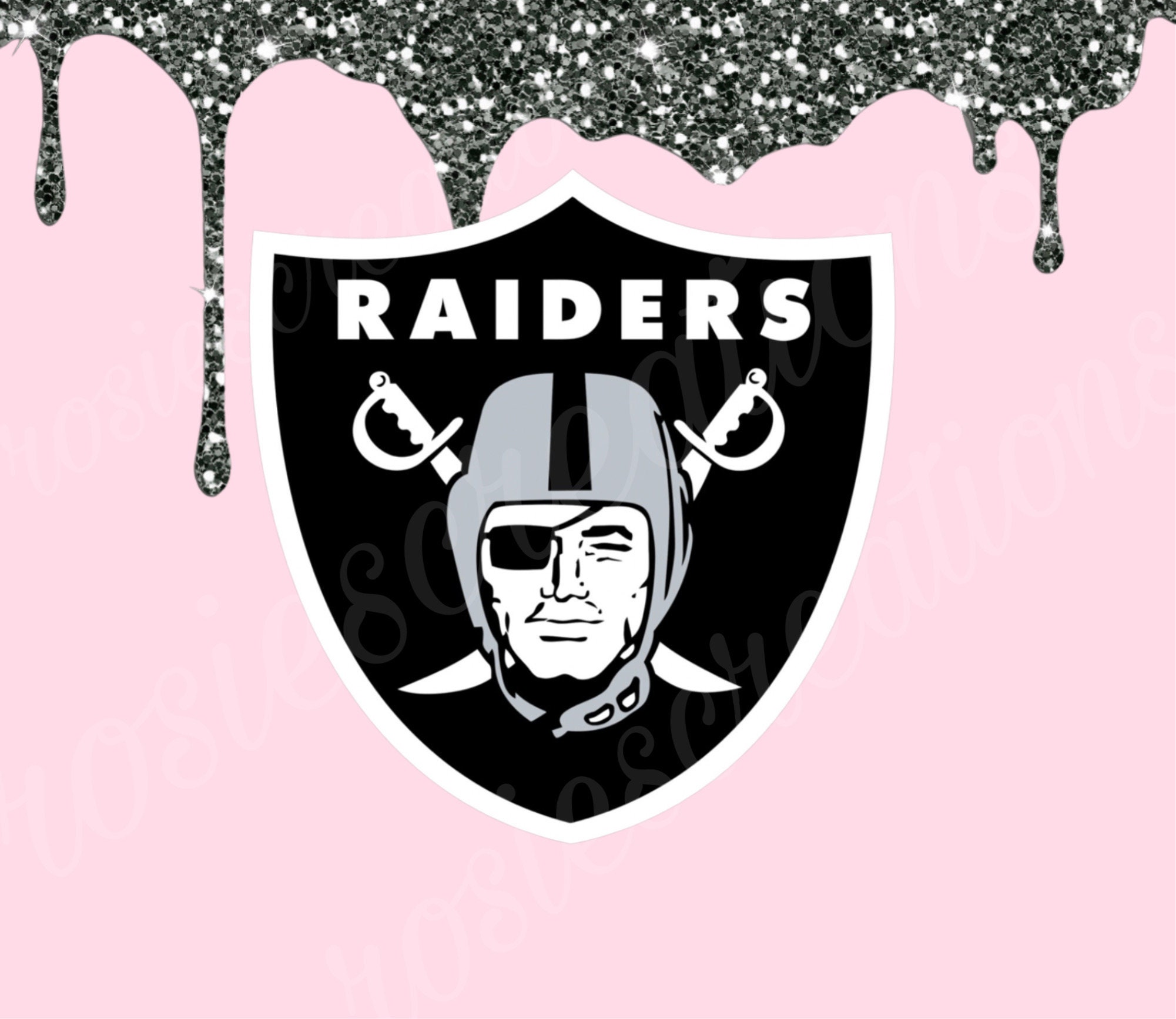 Raiders Pink 20oz Tumbler Wrap PNG Digital Download - Etsy