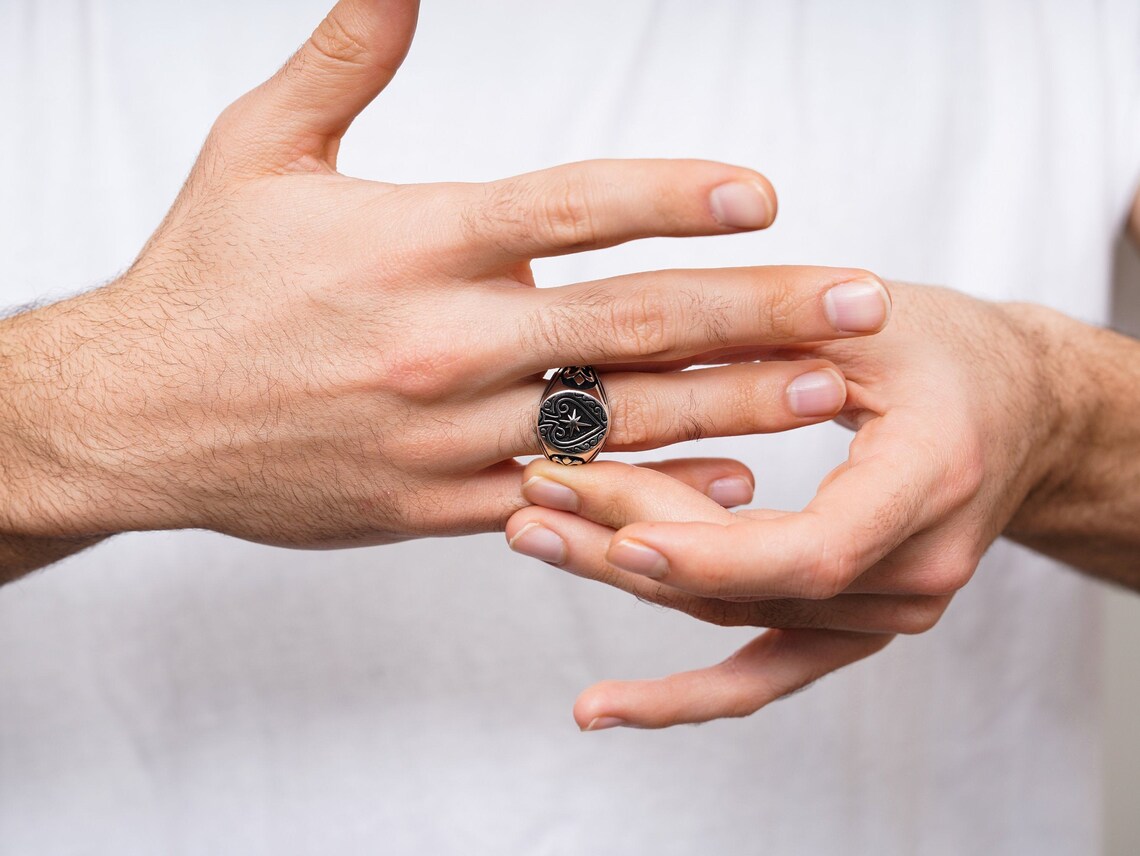 Ace of Spades Ring Silver / Lucky Spades Ring / Poker Ring / | Etsy