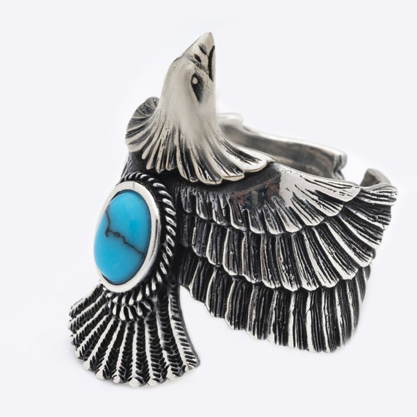 Turquoise Eagle - Etsy