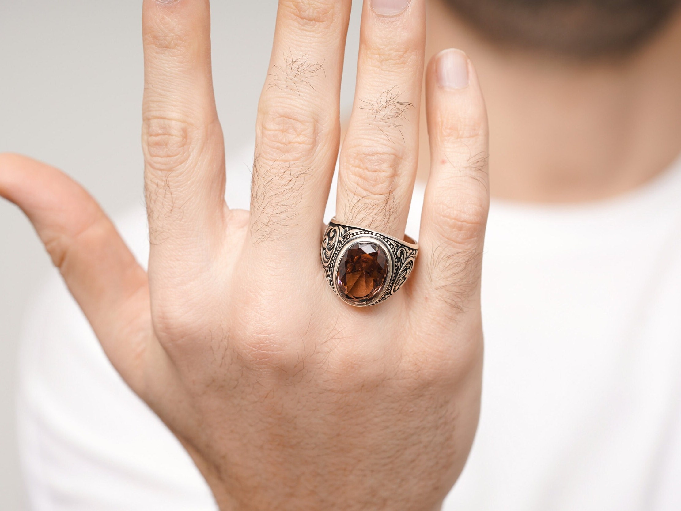 Zultanite Gems Ottoman Style Ring / Sultanite Silver Ring / - Etsy