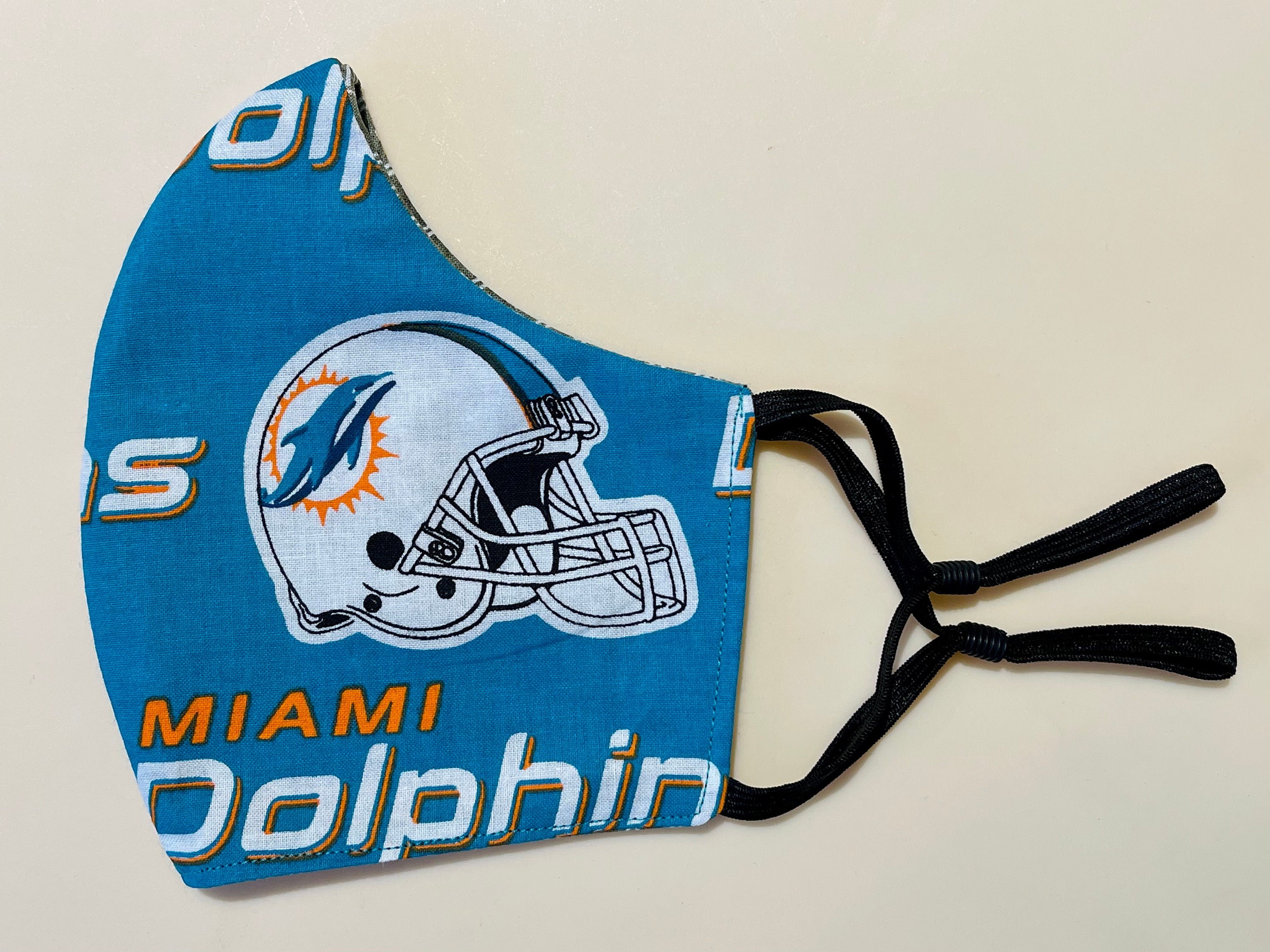 Miami Dolphins Face Mask - Etsy