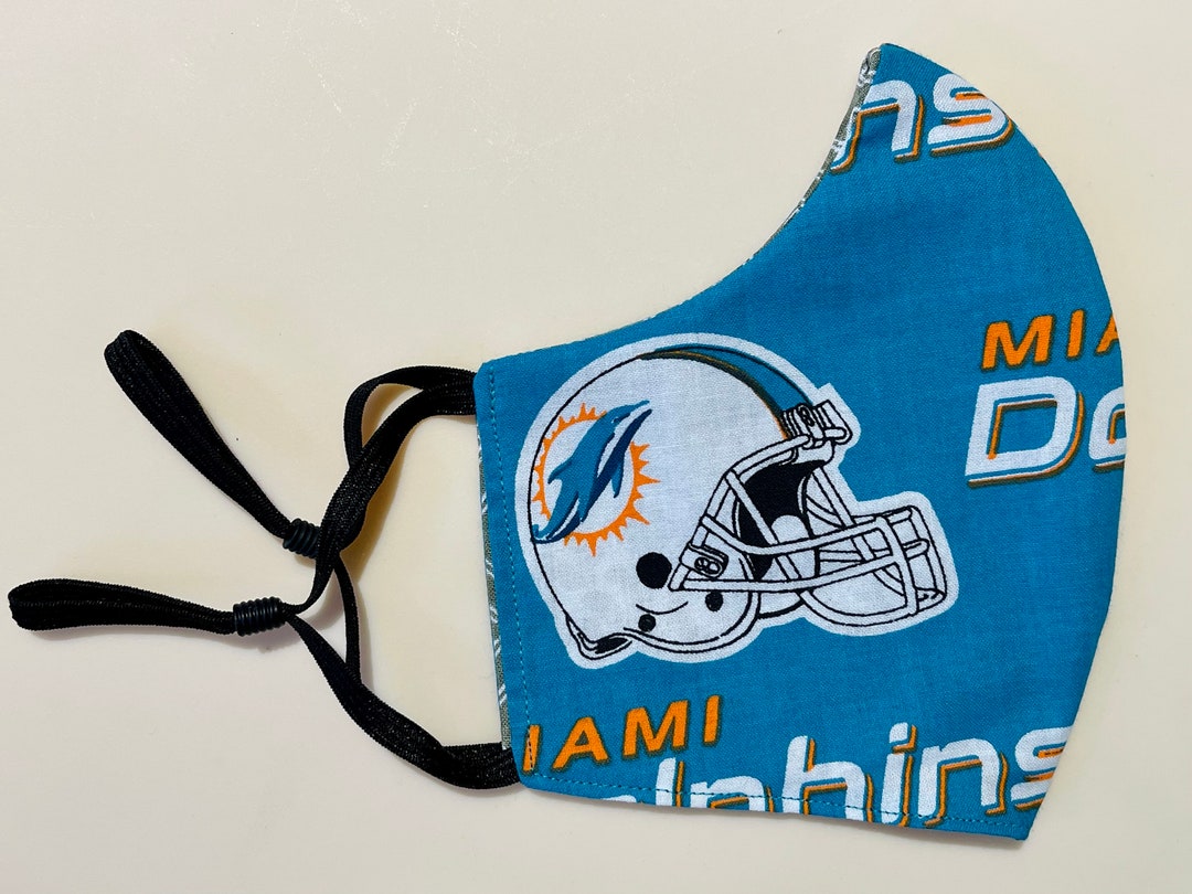 Miami Dolphins Face Mask - Etsy
