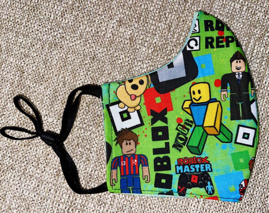 Roblox Green Face Mask - Etsy