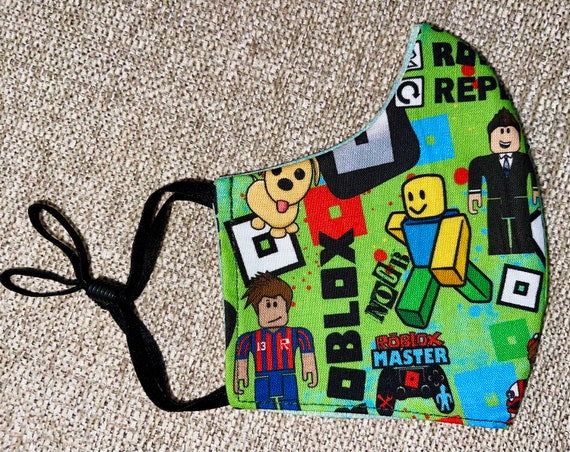 Roblox Green Face Mask - Etsy