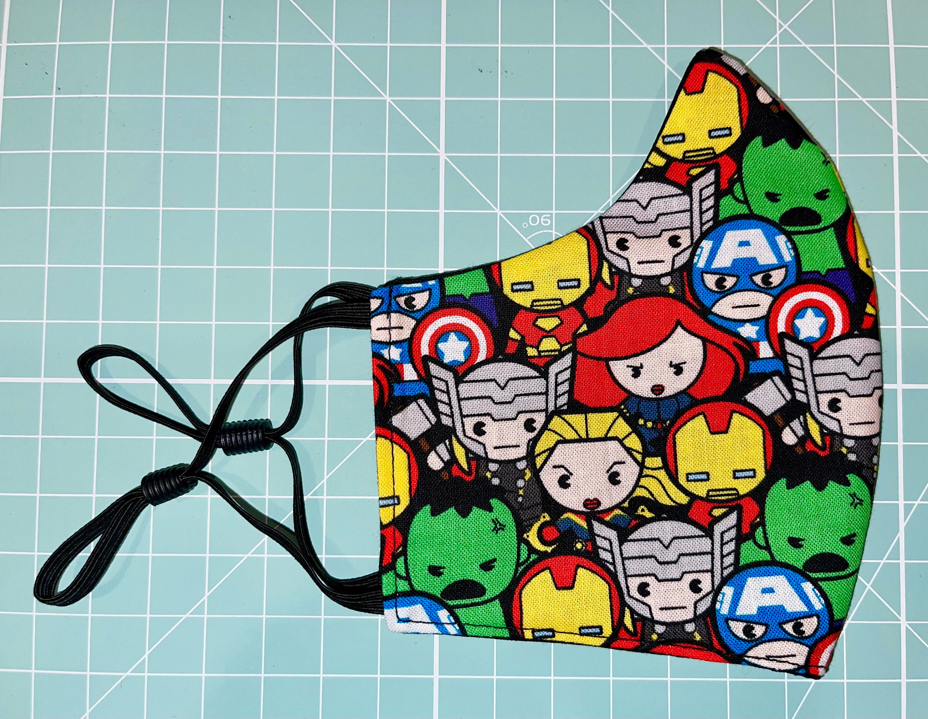 Marvel Avengers Face Mask - Etsy
