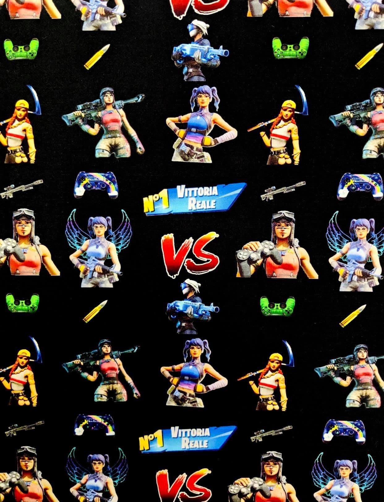 Video Game Inspired Face Mask FN - Etsy