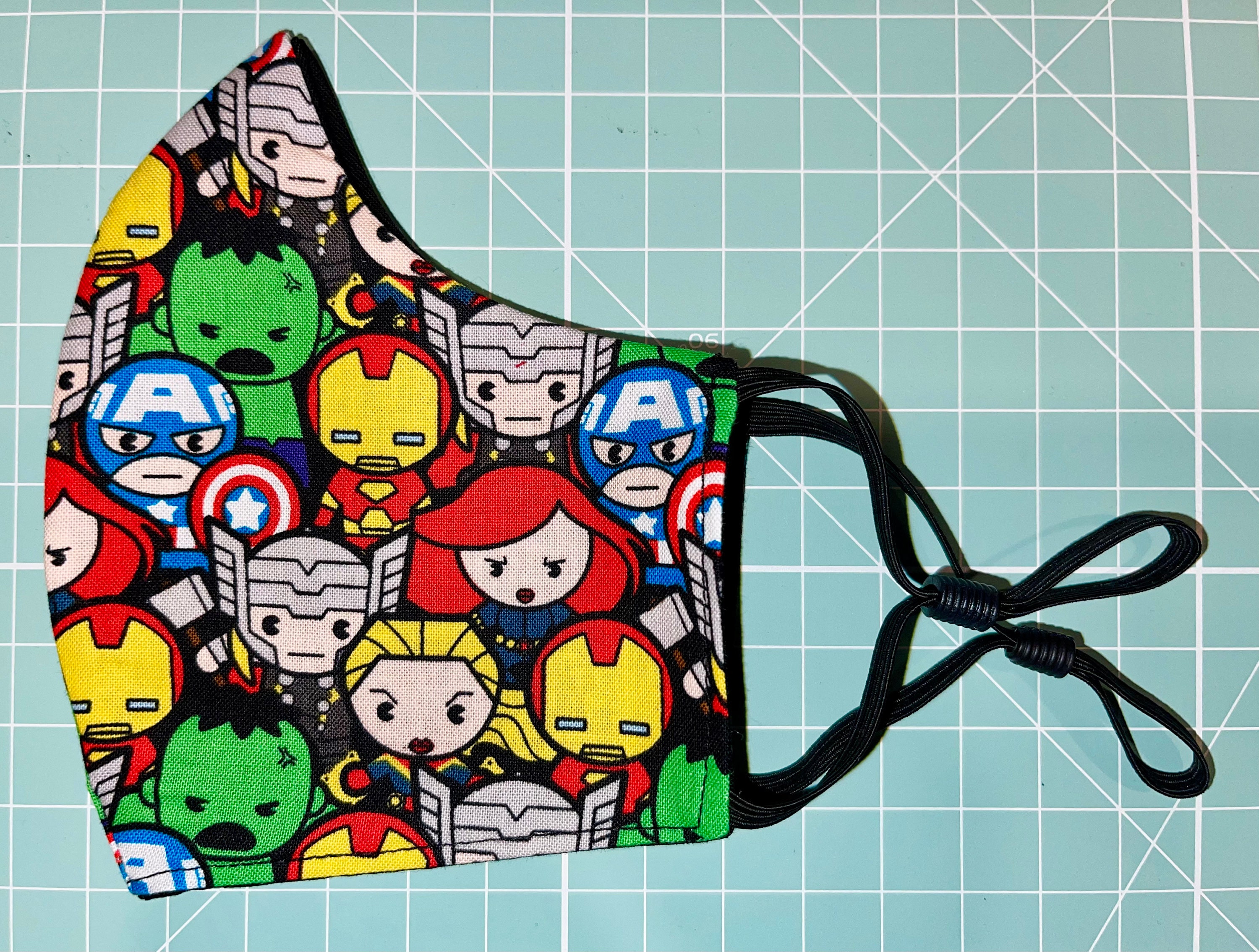 Marvel Avengers Face Mask - Etsy