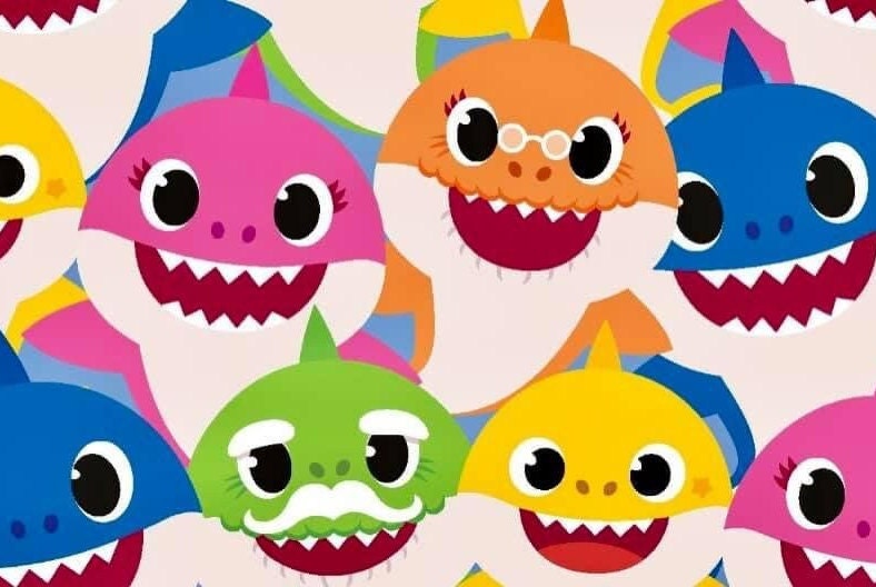 Baby Shark Face Mask - Etsy