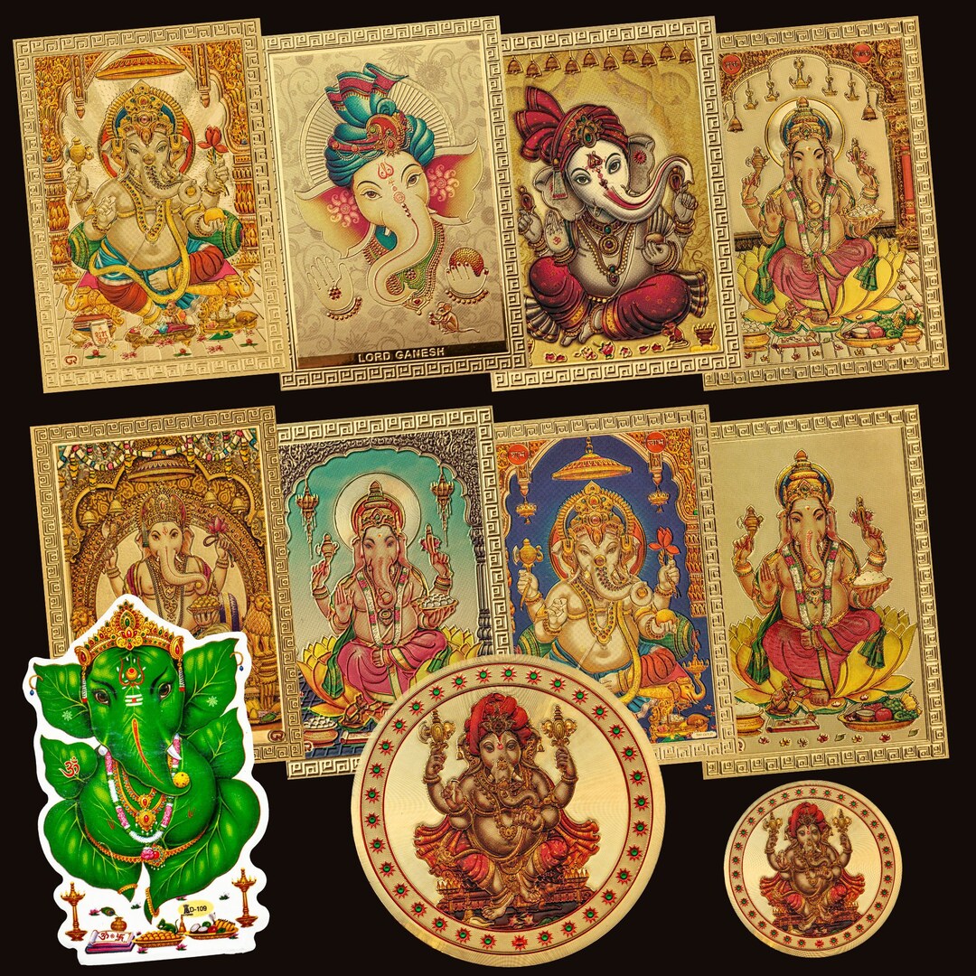 Ganesh Stickers - Etsy