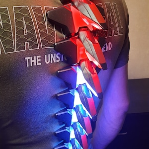 Cyberpunk Spine - Black Metallic - Etsy