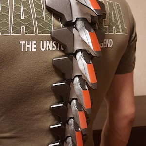 Cyberpunk Spine - Black Metallic - Etsy