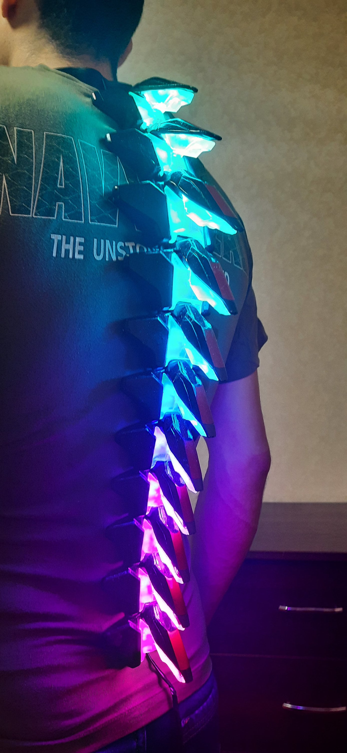 Cyberpunk Spine - Etsy