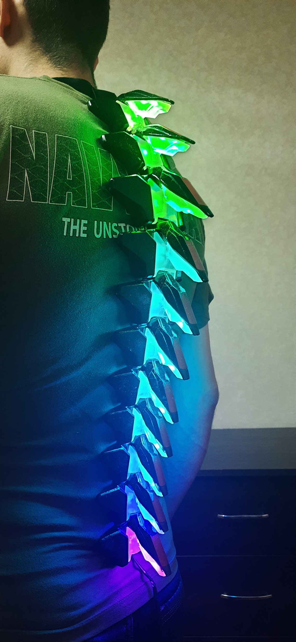 Cyberpunk Spine - Etsy