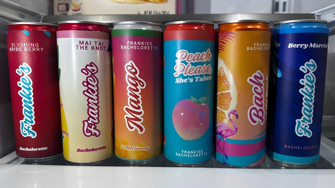 Alani Energy Drink Bachelorette Label Bundle | Editable Custom Drink ...