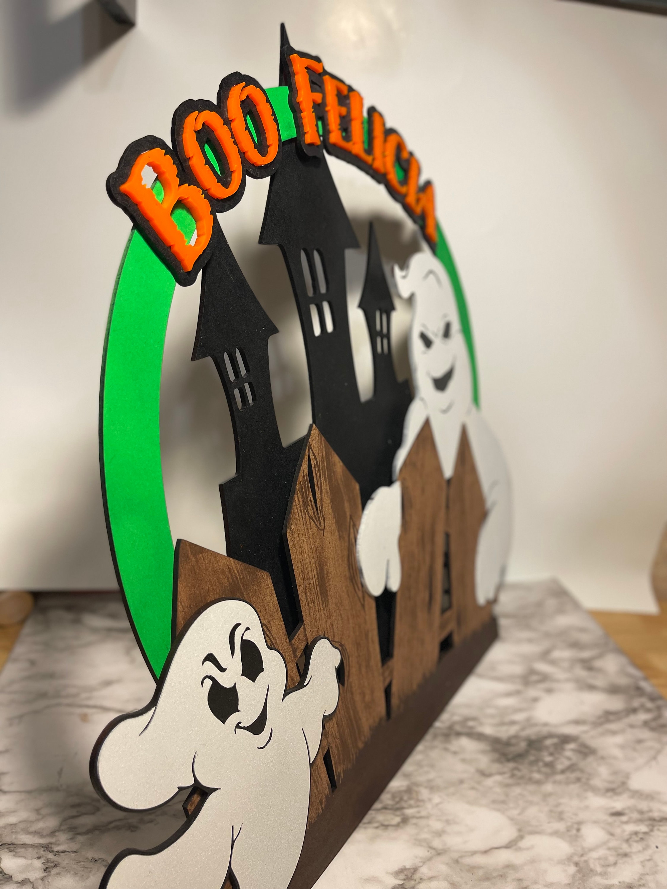 Halloween Decor Digital File Ghosts Laser Cut Files - Etsy