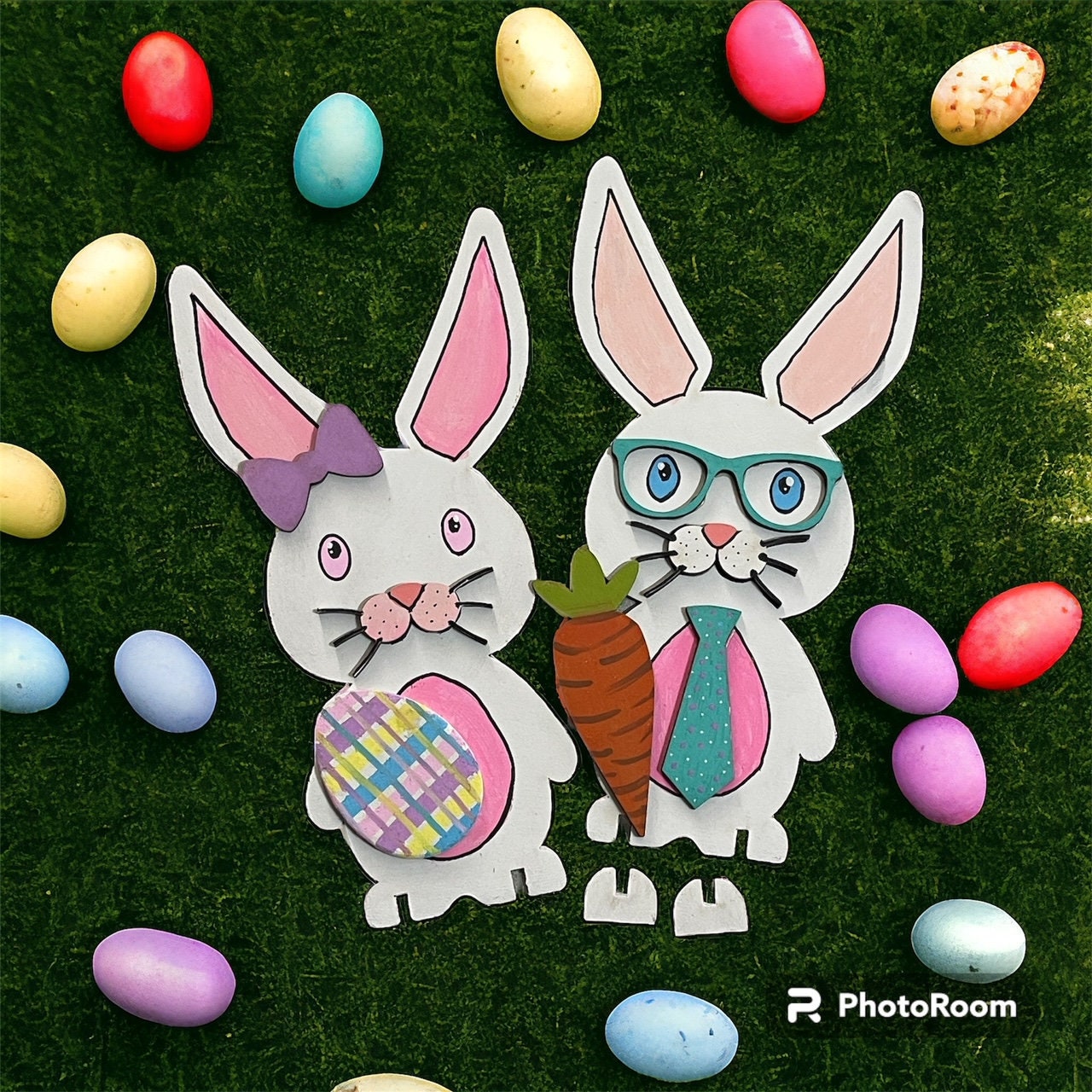 Build Your Own Easter Bunny Laser Cut File - Etsy