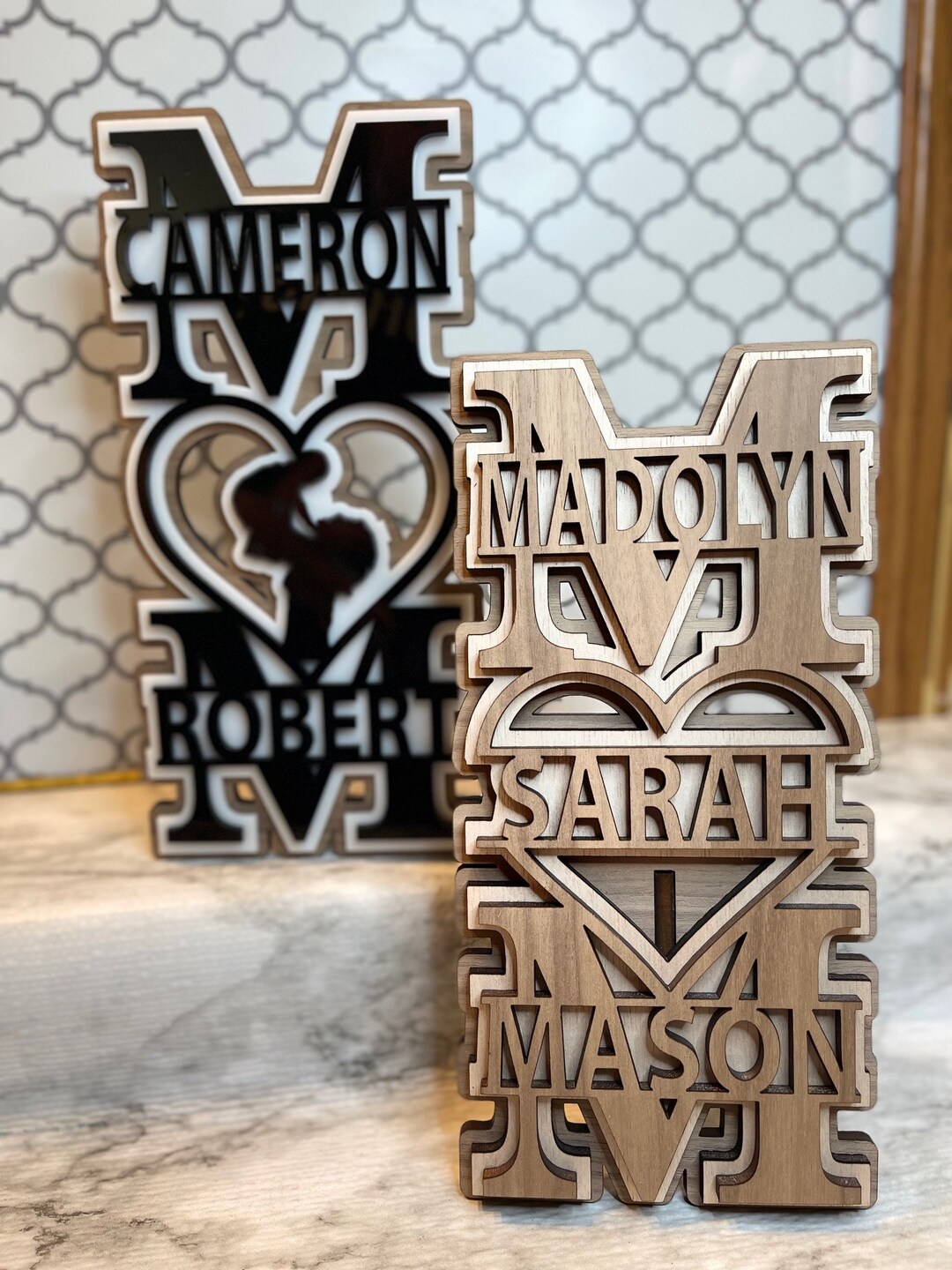 Digital File Vertical Mom Stand Mother's Day Gift Mom Birthday Gift - Etsy