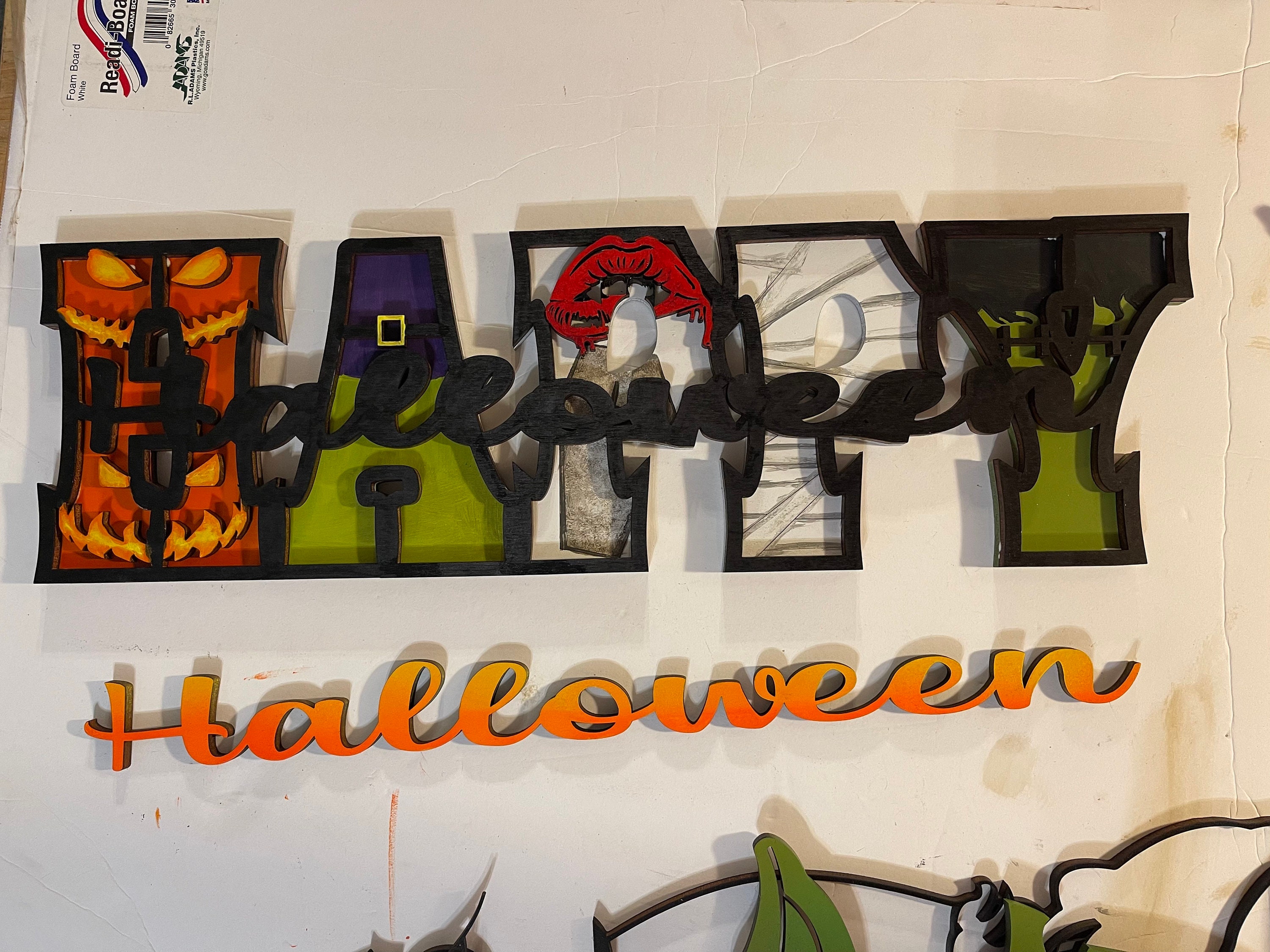Digital File Halloween Goblin Halloween Decorations Laser Cut - Etsy