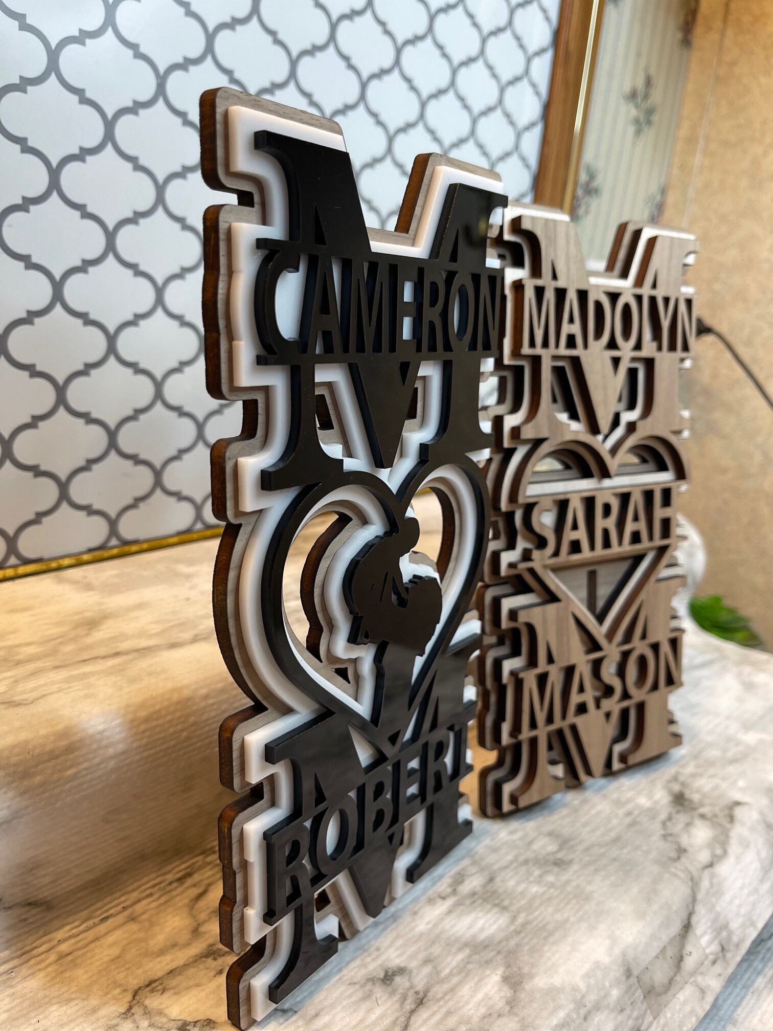 Digital File Vertical Mom Stand Mother's Day Gift Mom Birthday Gift - Etsy