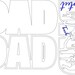 Digital File DAD Sign Laser Cut File Laser Cut Father's Day File Father ...
