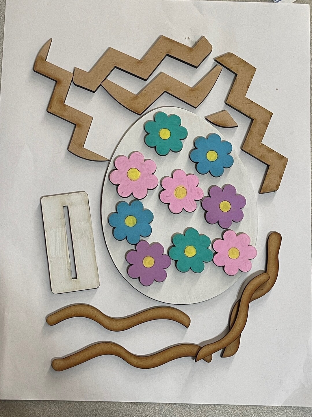 Build Your Own Easter Egg Laser Cut File - Etsy