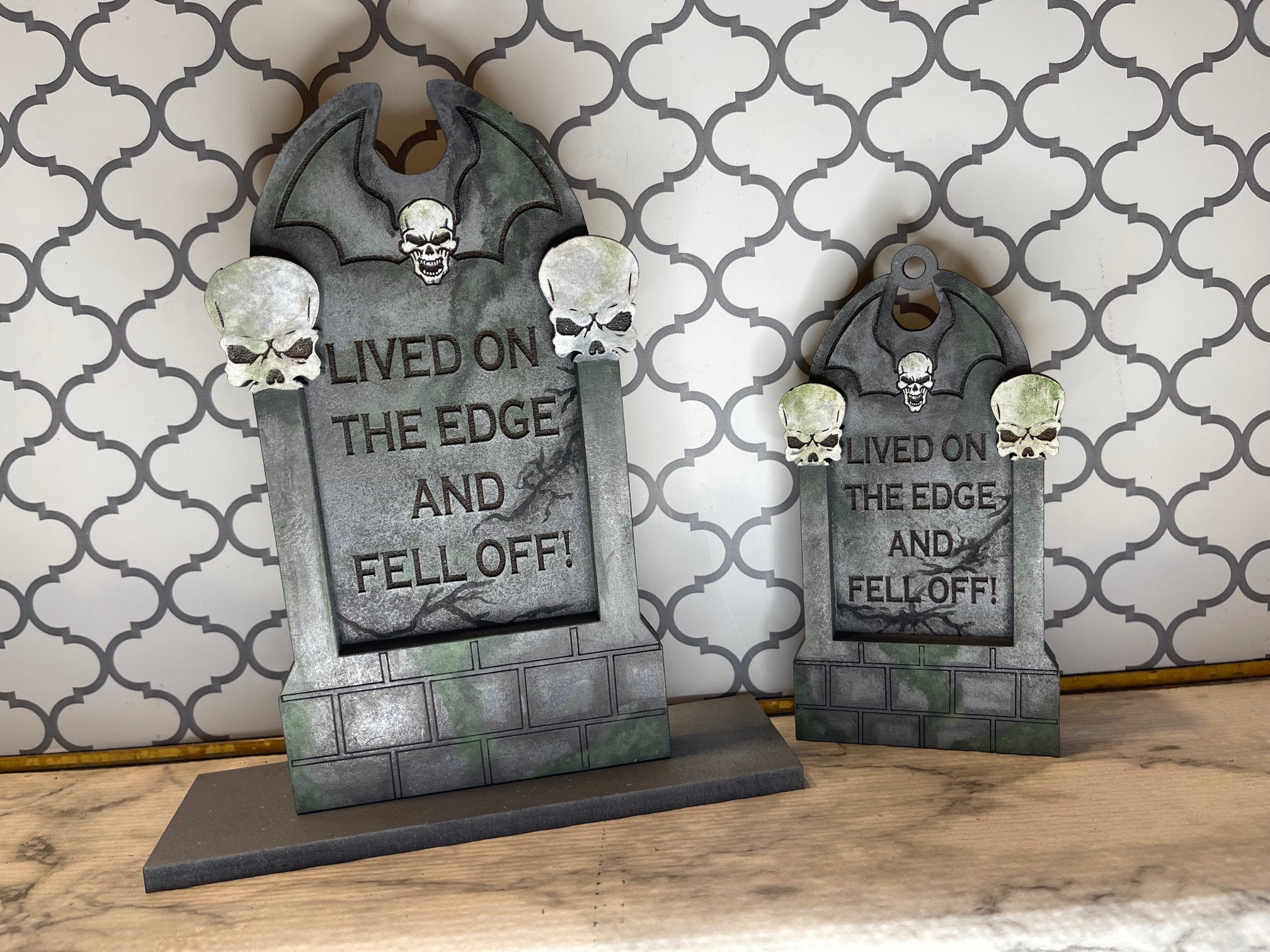 Digital File Tombstones Laser Cut File Halloween Tombstones - Etsy Canada