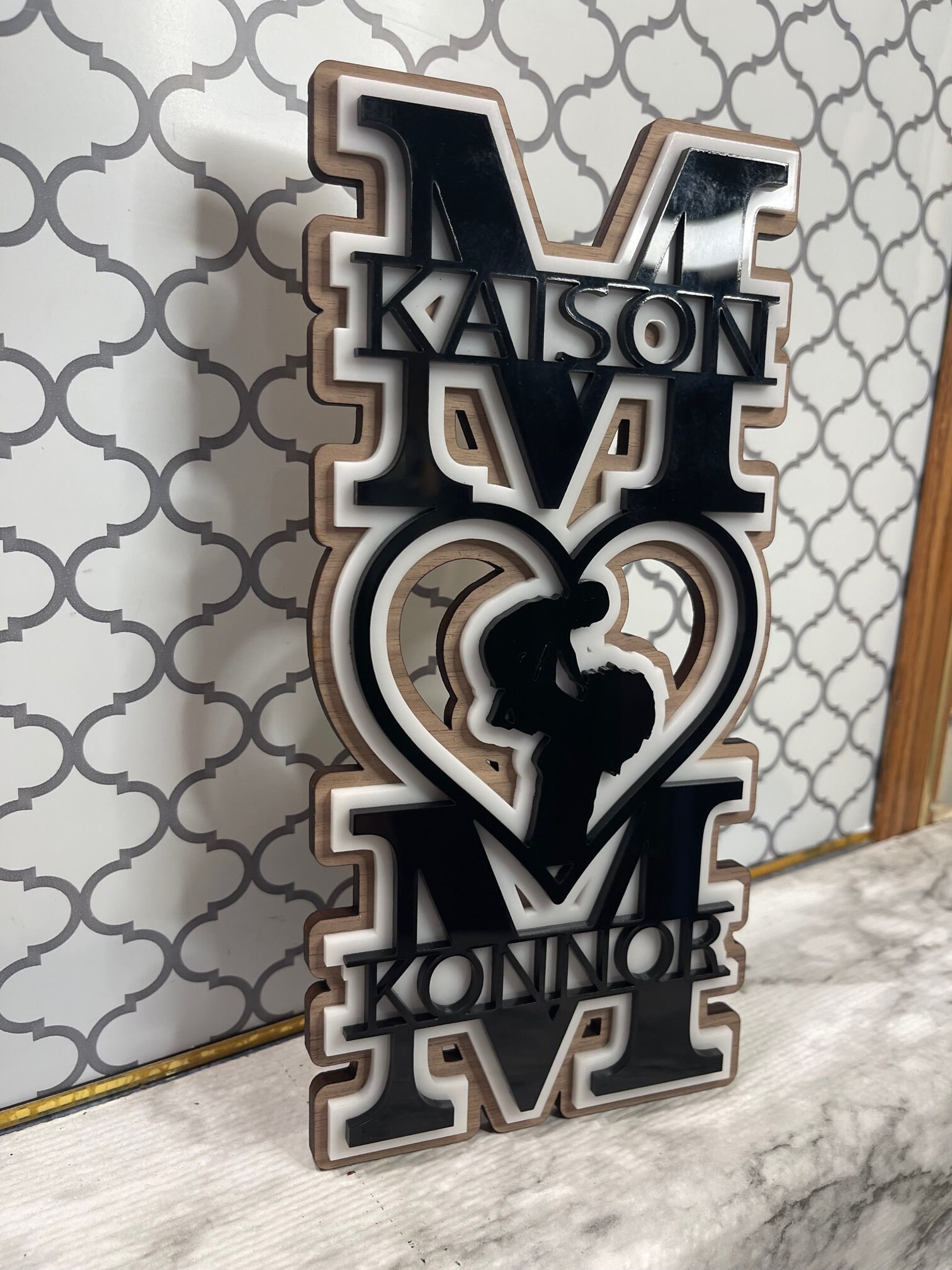 Digital File Vertical Mom Stand Mother's Day Gift Mom Birthday Gift - Etsy