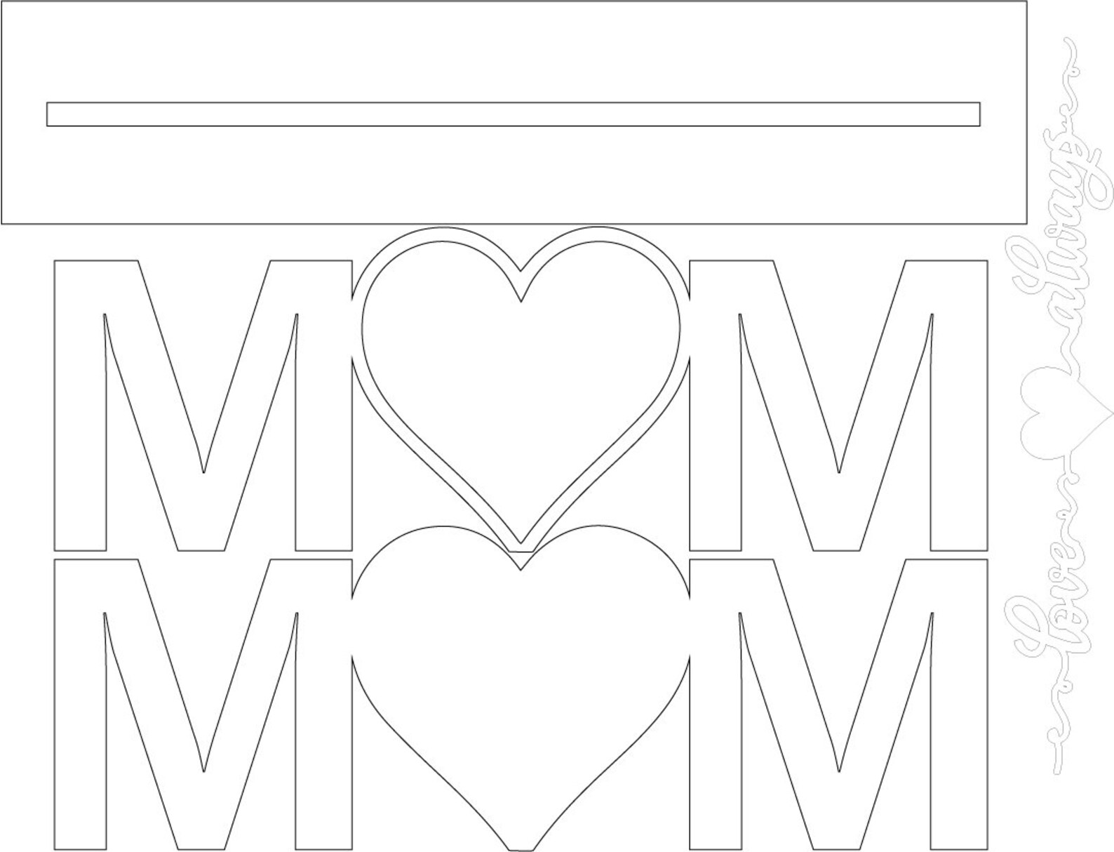 Digital File MOM Stand With Photo Mother's Day Birthday Gift - Etsy