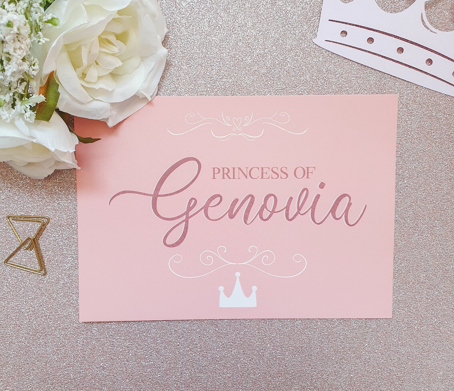 Princess of Genovia Postcard Princess Diaries Inspired - Etsy UK
