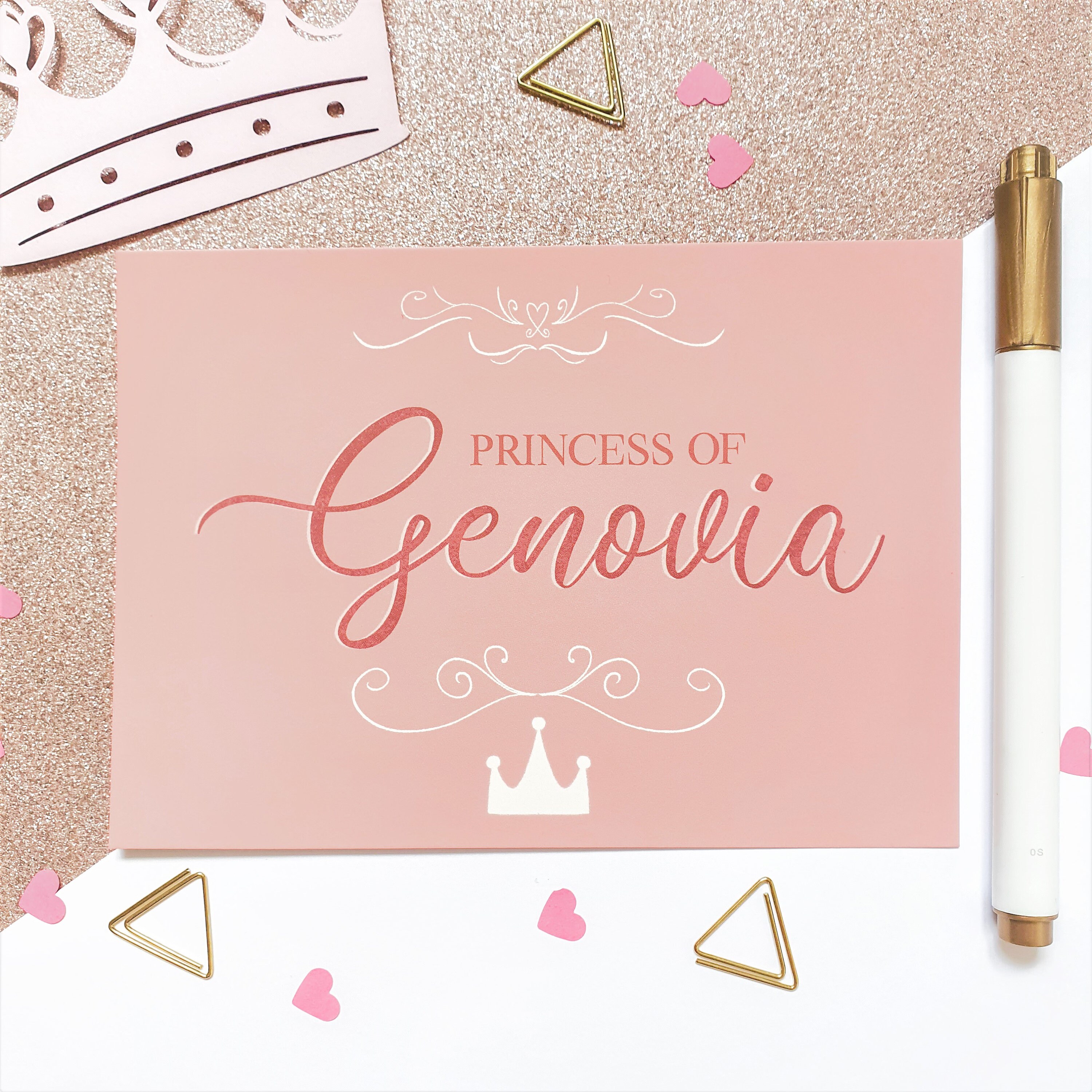 Princess of Genovia Postcard Princess Diaries Inspired | Etsy