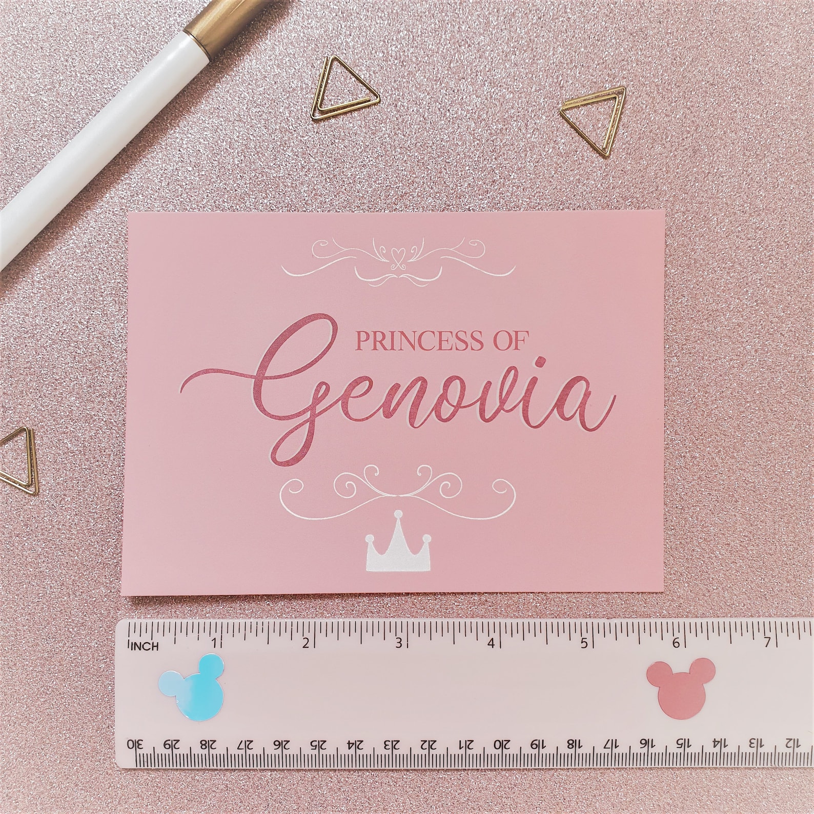 Princess of Genovia Postcard Princess Diaries Inspired | Etsy