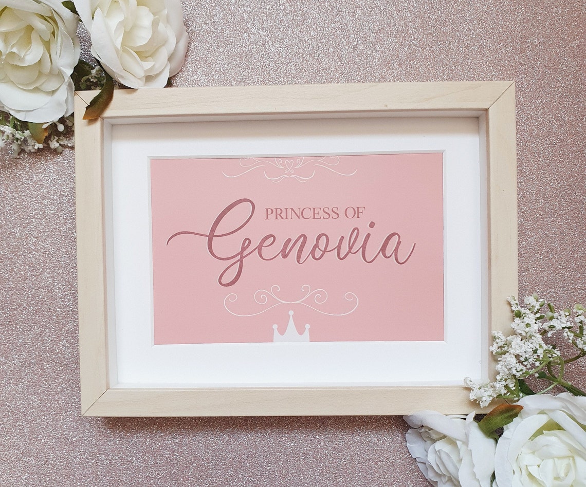 Princess of Genovia Postcard Princess Diaries Inspired | Etsy