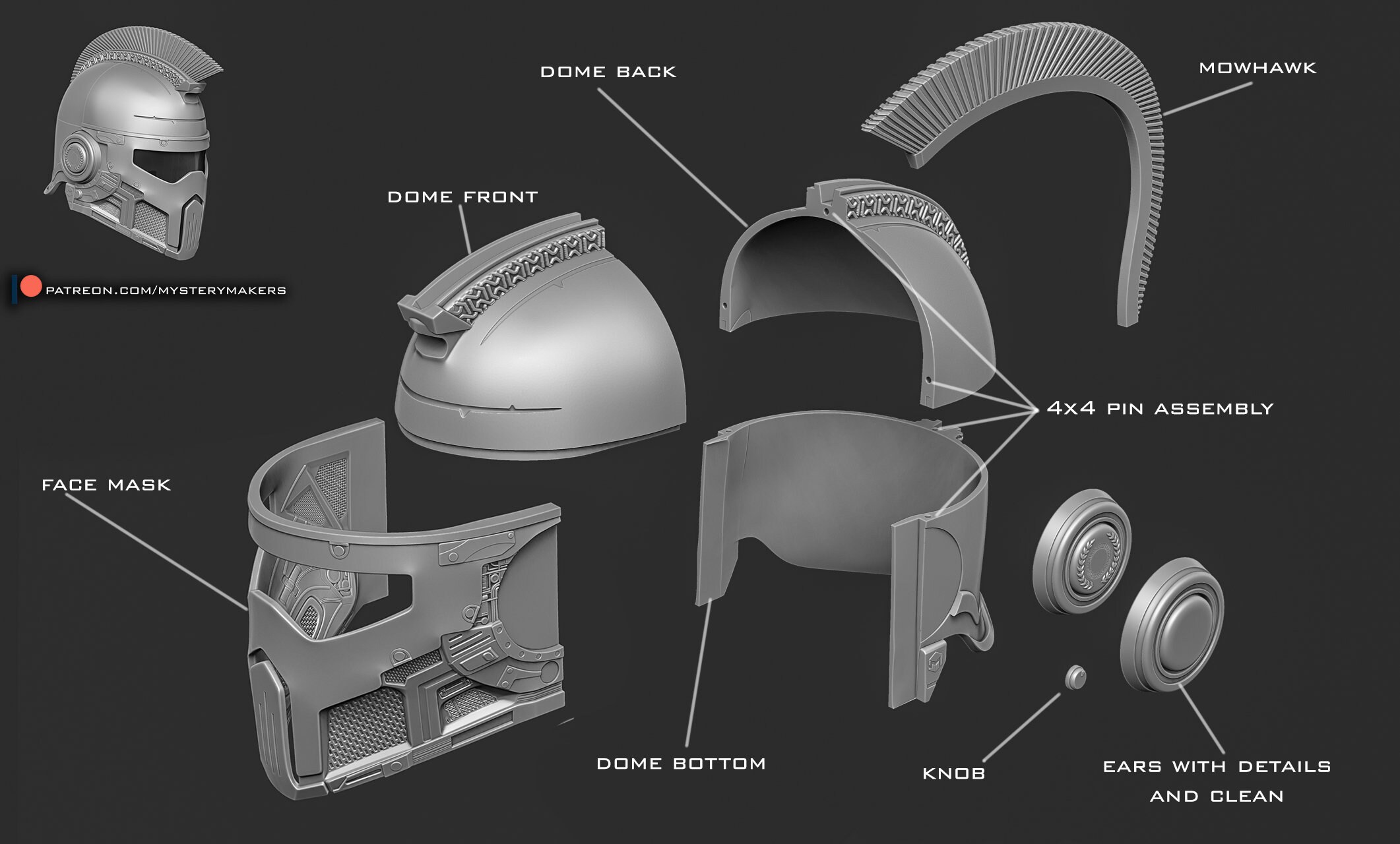Roman Empire Infantery Inspired Helmet Cosplay Full Size - Etsy