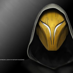 Realistic Jedi Temple Guard Mask - Etsy