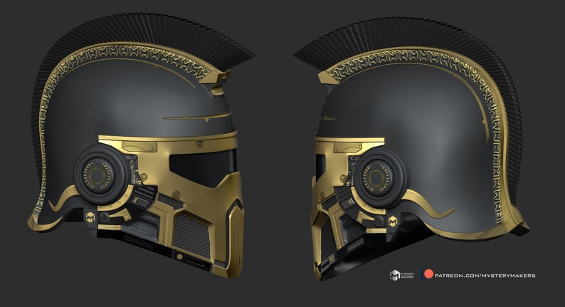 Roman Empire Infantery Inspired Helmet Cosplay Full Size - Etsy