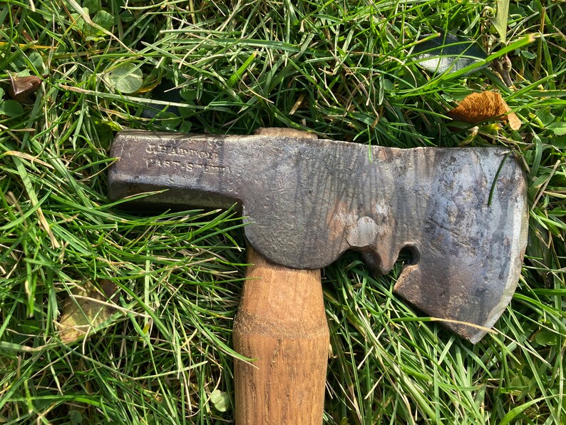 Vintage J. Hatton Carpenters Hatchet - Etsy