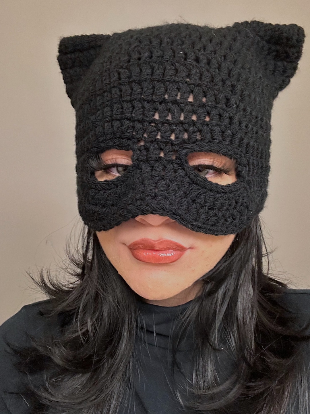 Cat Woman Mask Digital Pattern - Etsy