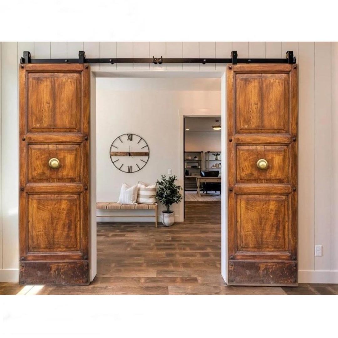 Custom Rustic Wood Doors: Farmhouse Interior, Antique French Style ...