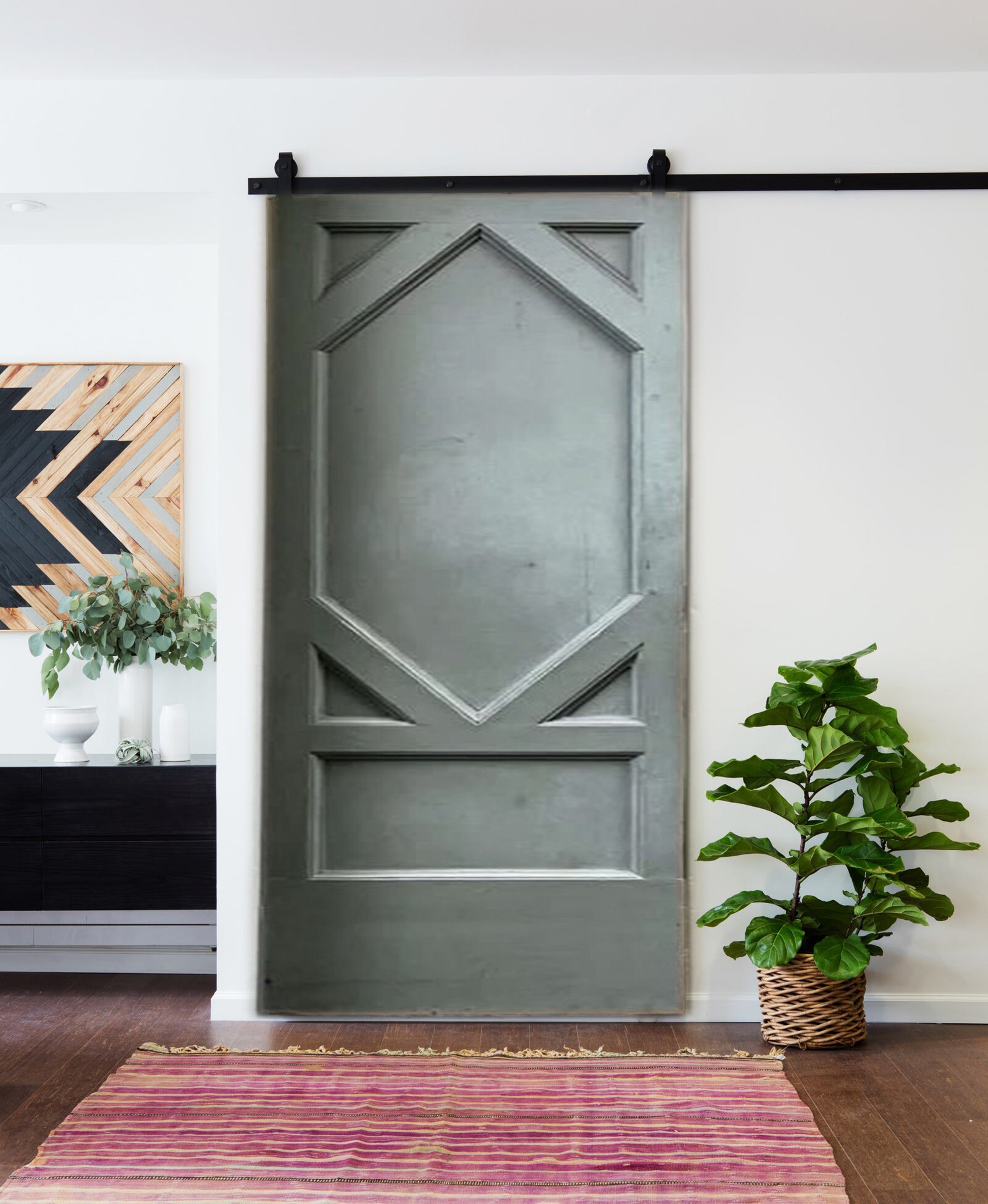 Handcrafted Custom Size Door, Vintage Farmhouse Doors, Antique Barn ...