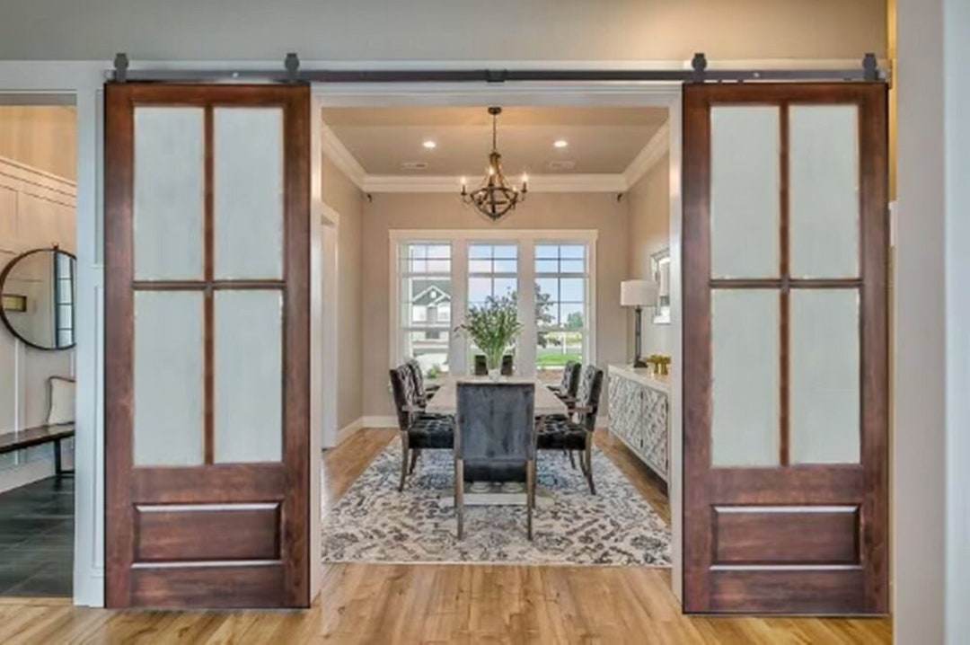 Custom Size Farmhouse Barn Door, Antique French Doors, Vıntage French ...