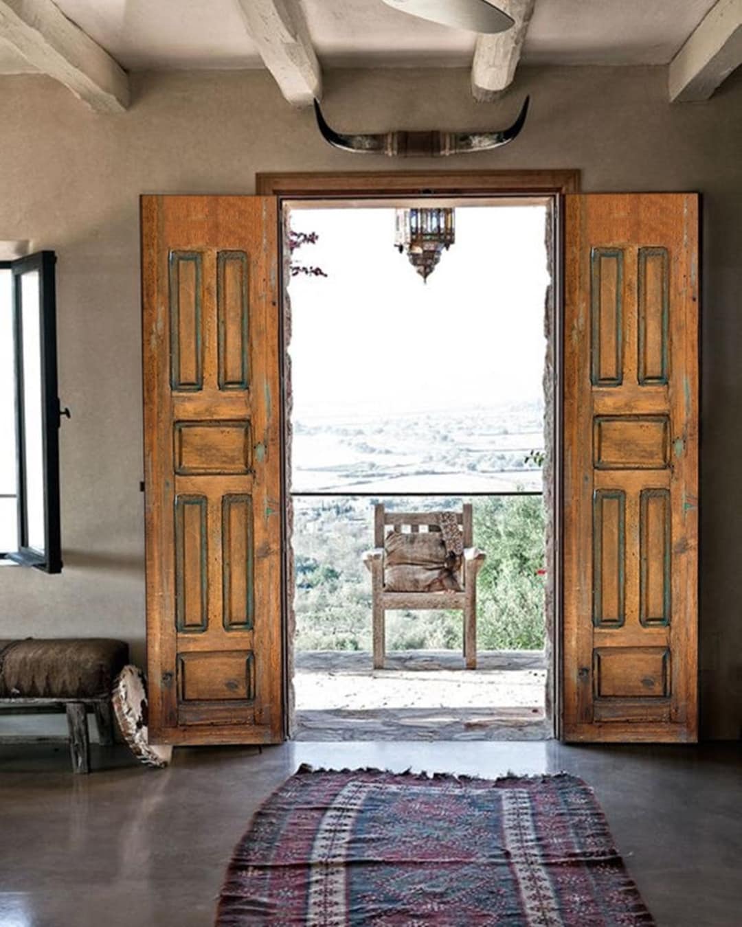 Handcrafted Rustic Wooden Door: Custom French Doors - Etsy