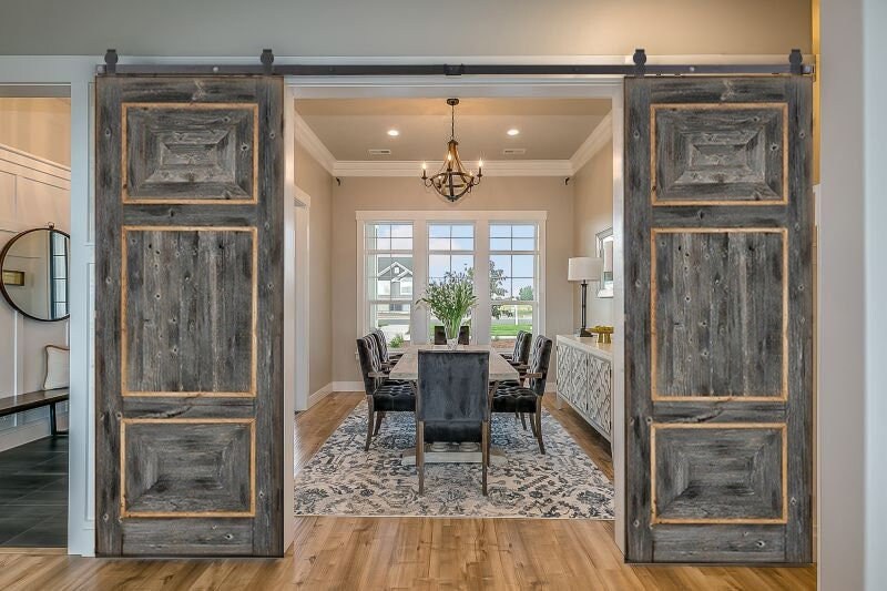 Ranch Interior Rustic Doors