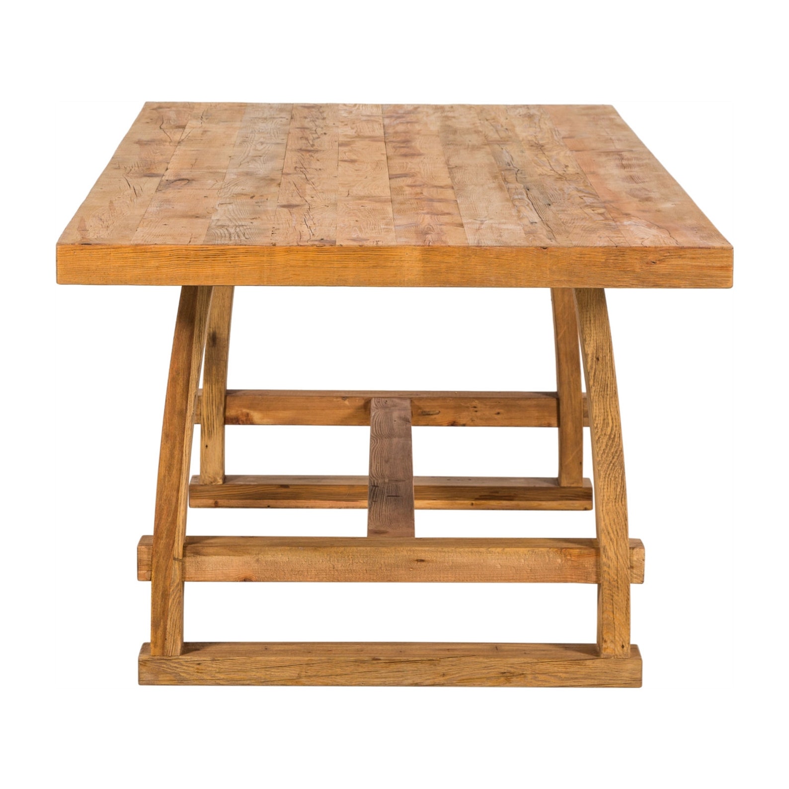 Straight Edge Table Custom Table Large Dining Table Rustic - Etsy