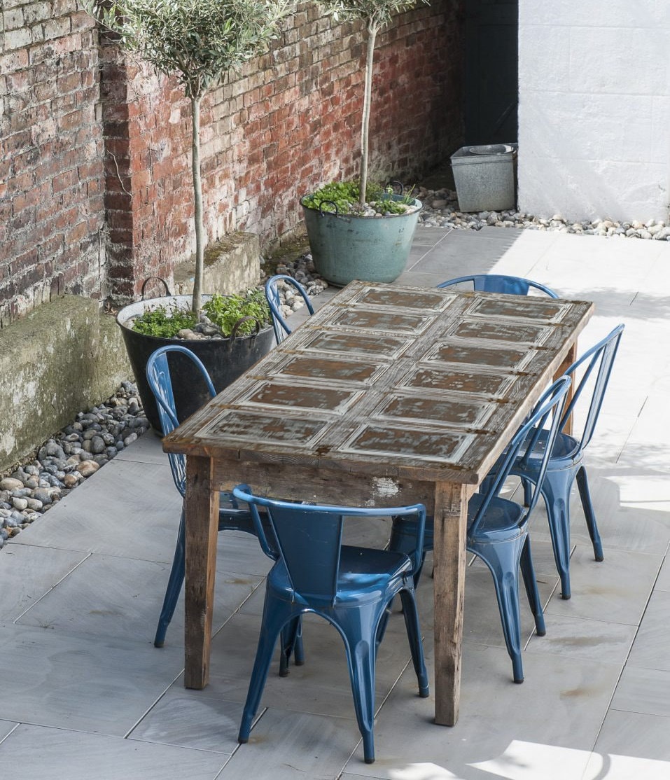 Antique Whitewashed Table Solid Custom Size Table - Etsy