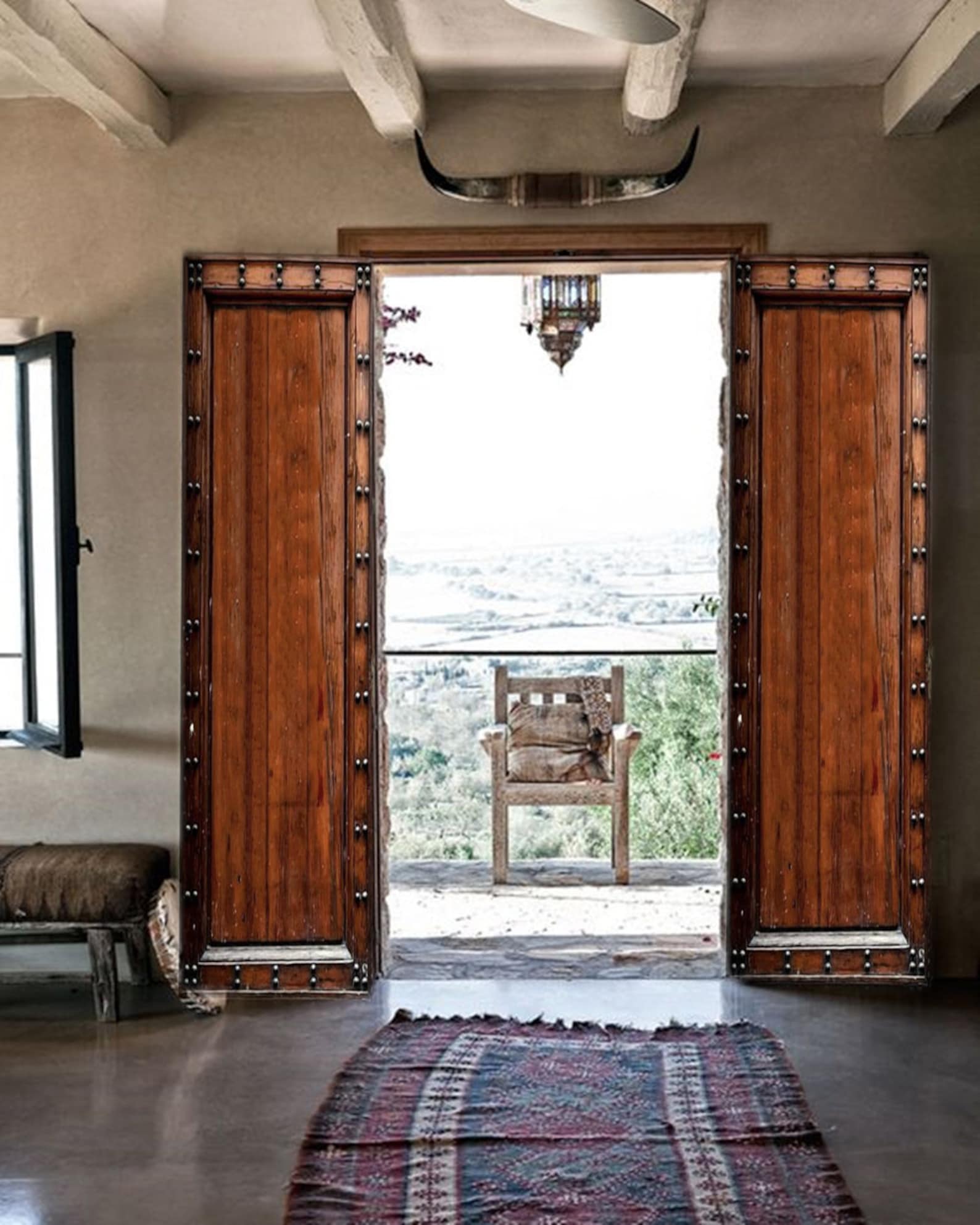 Antique Barn Doors, Wood Doors, Handcrafted Door, Custom Size Doors ...