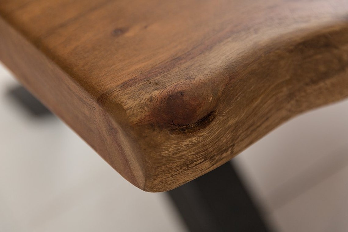 Coffee Table Rustic and Farmhouse Coffee Table With Metal - Etsy