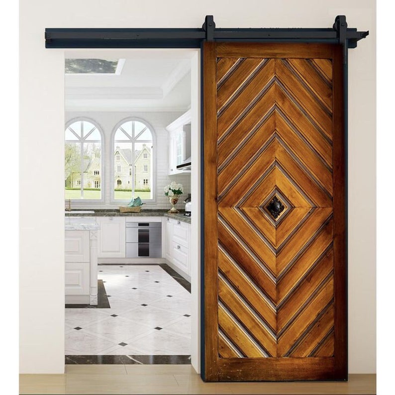 Rustic Barn Doors Custom Sliding Door Rustic French Doors - Etsy