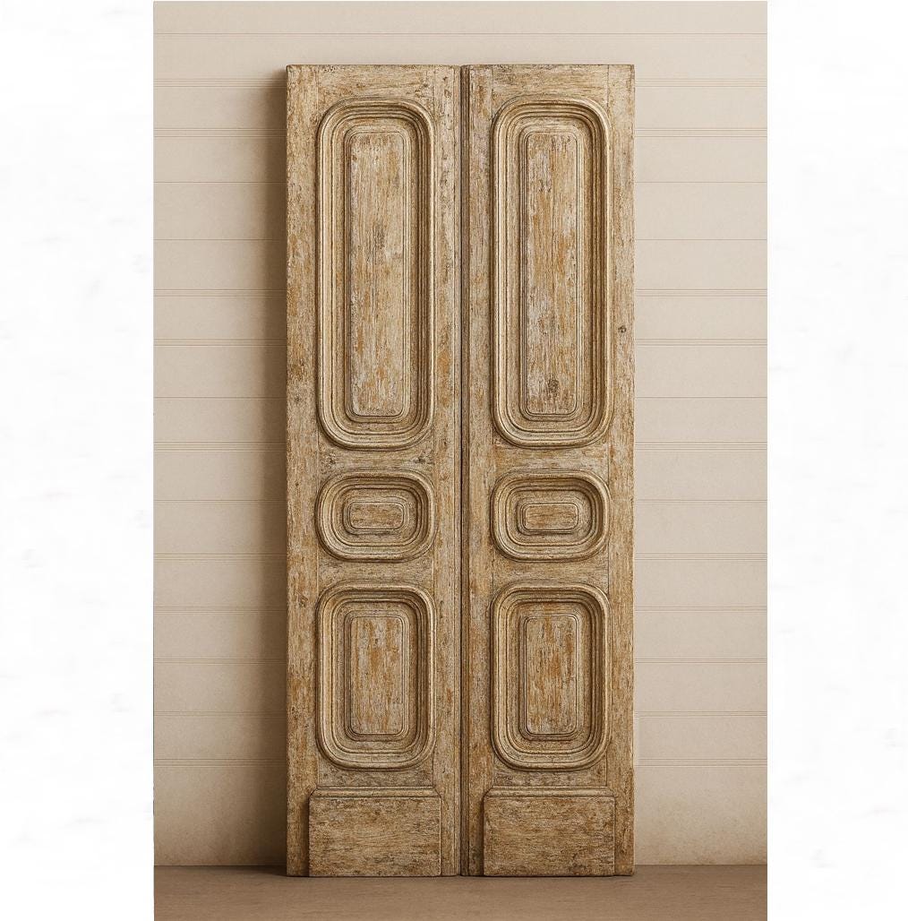 Handcrafted Rustic Wooden Solid Door: Custom Antique Barn Style, Custom ...